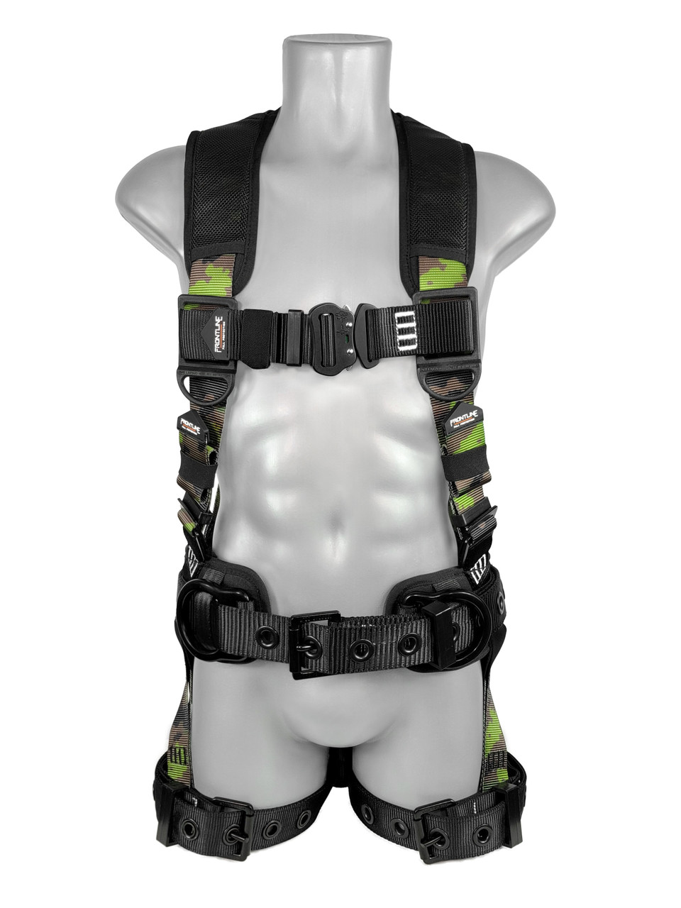 Frontline Camouflage Safety Harness | Critical Tool