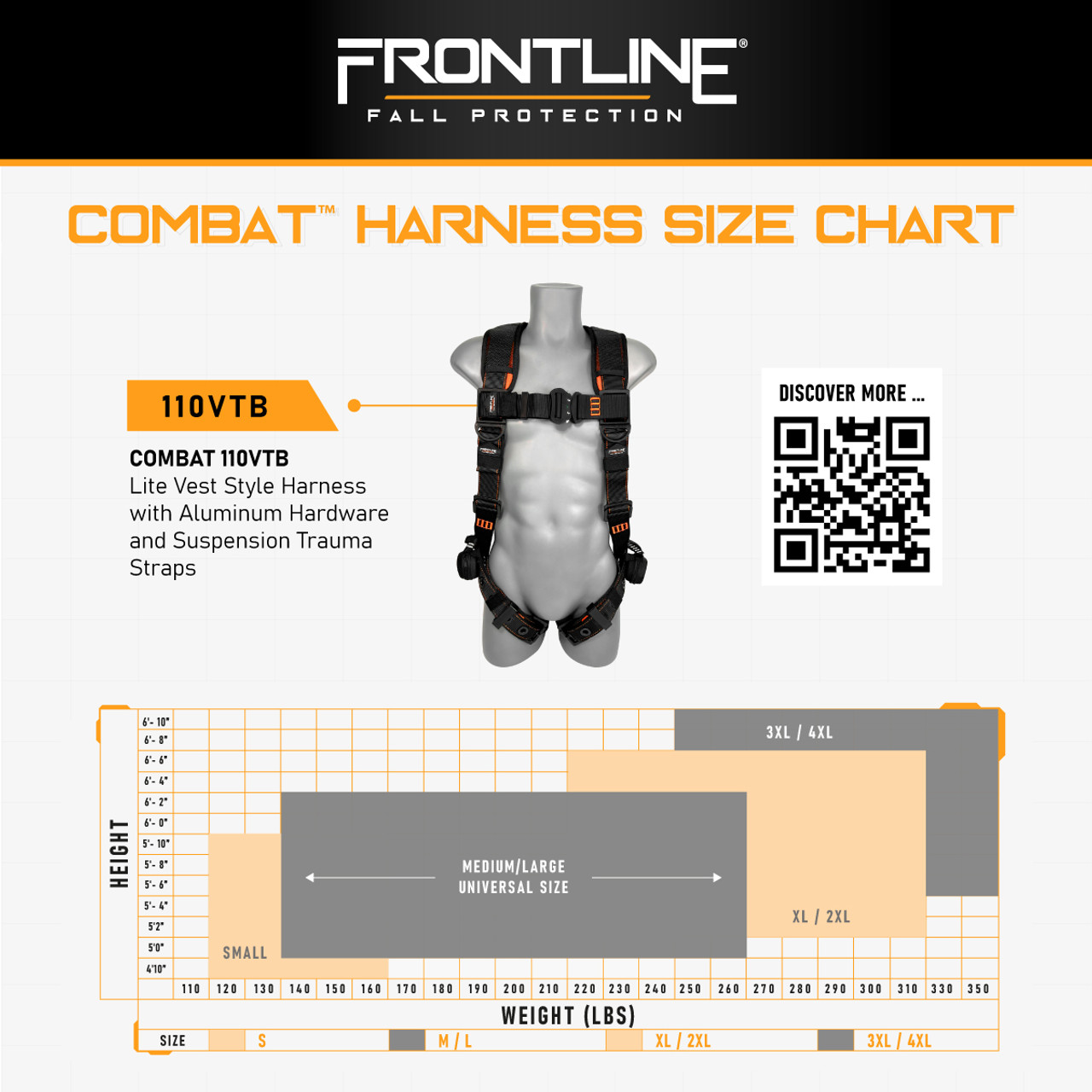 Frontline Combat Lite Harness | Critical Tool