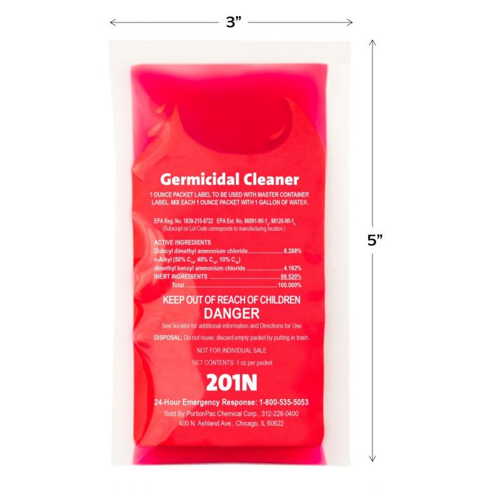 Wearwell PortionPac Germicidal Disinfectant | CriticalTool