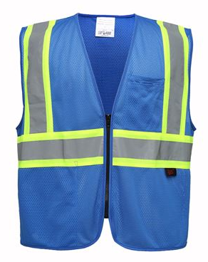 GSS 3133 Non-ANSI Hi-Vis Blue Safety Vest | Critical Tool