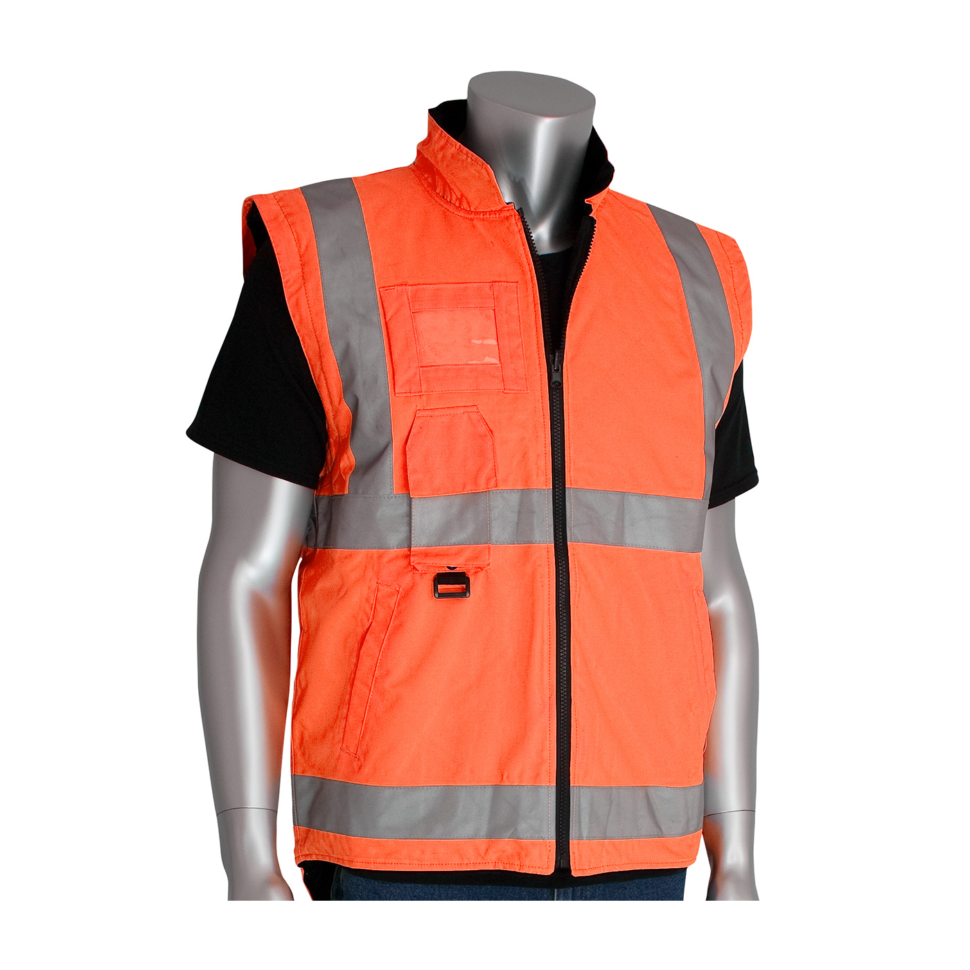 PIP 343-1756 Class 3 7-in-1 Hi-Vis Orange Jacket CriticalToo