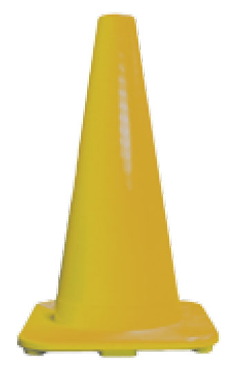 Cortina 03-500-63 18" Yellow Traffic Cone | CriticalToo