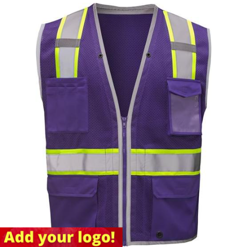 GSS 1717 Hype-Lite Purple Safety Vest | Critical Tool