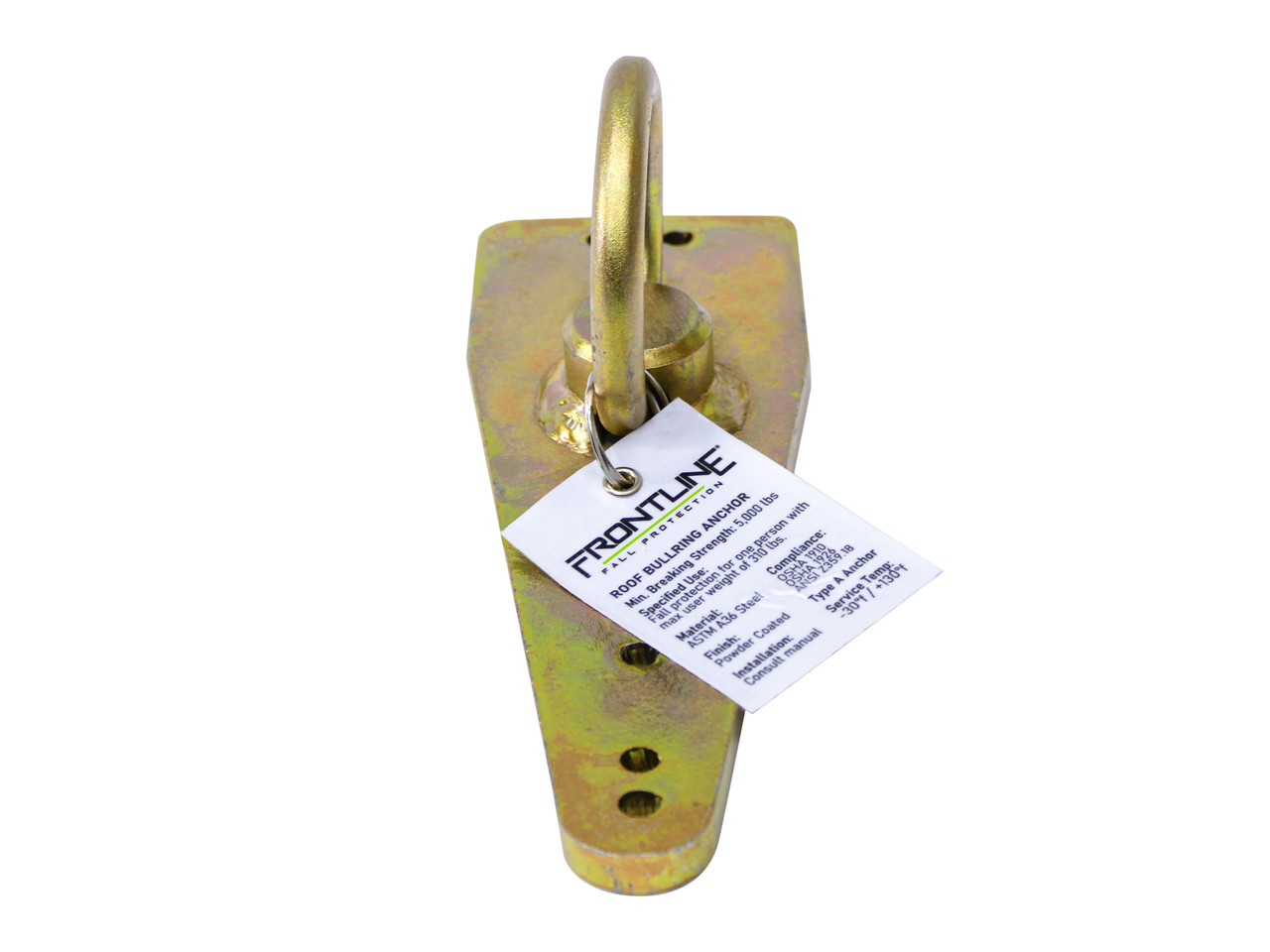 Frontline Bull Ring Reusable Roof Anchor | Critical Tool