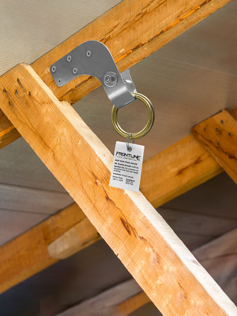Frontline Roof Wood Truss Anchor | Critical Tool