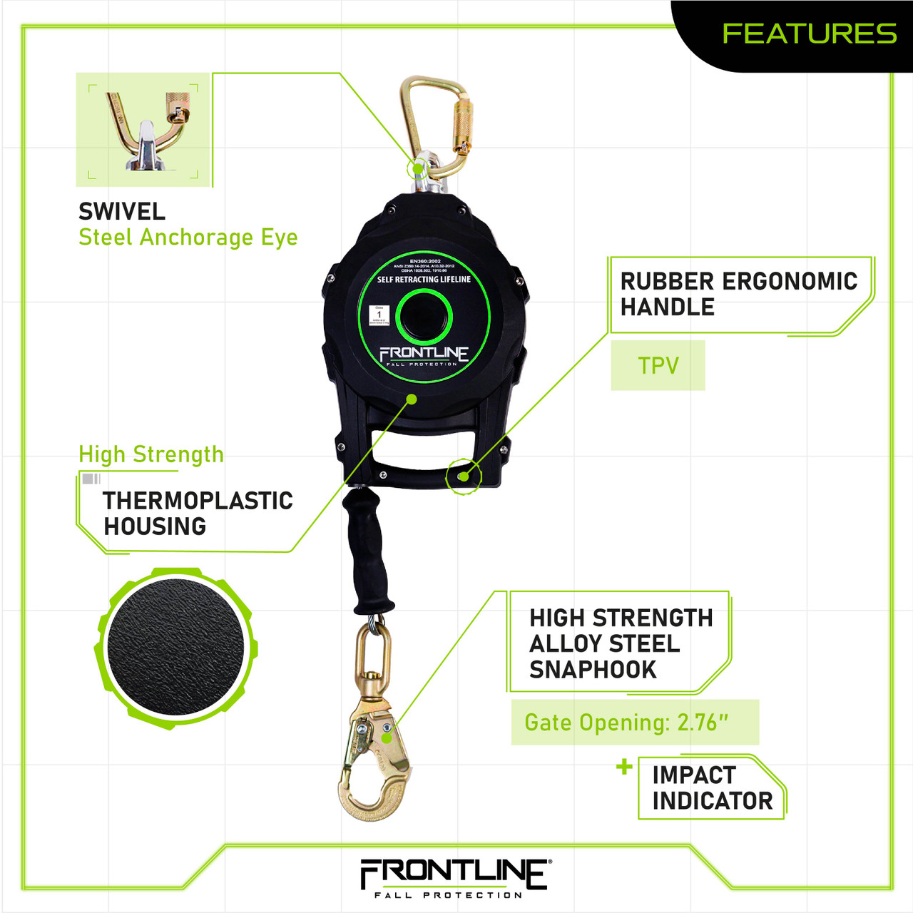 Frontline Cable Single Leg SRL | Critical Tool