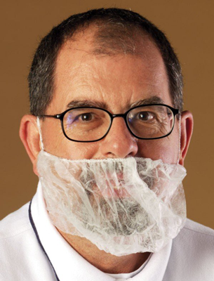 American Health & Safety Polypropylene Beard Covers, White